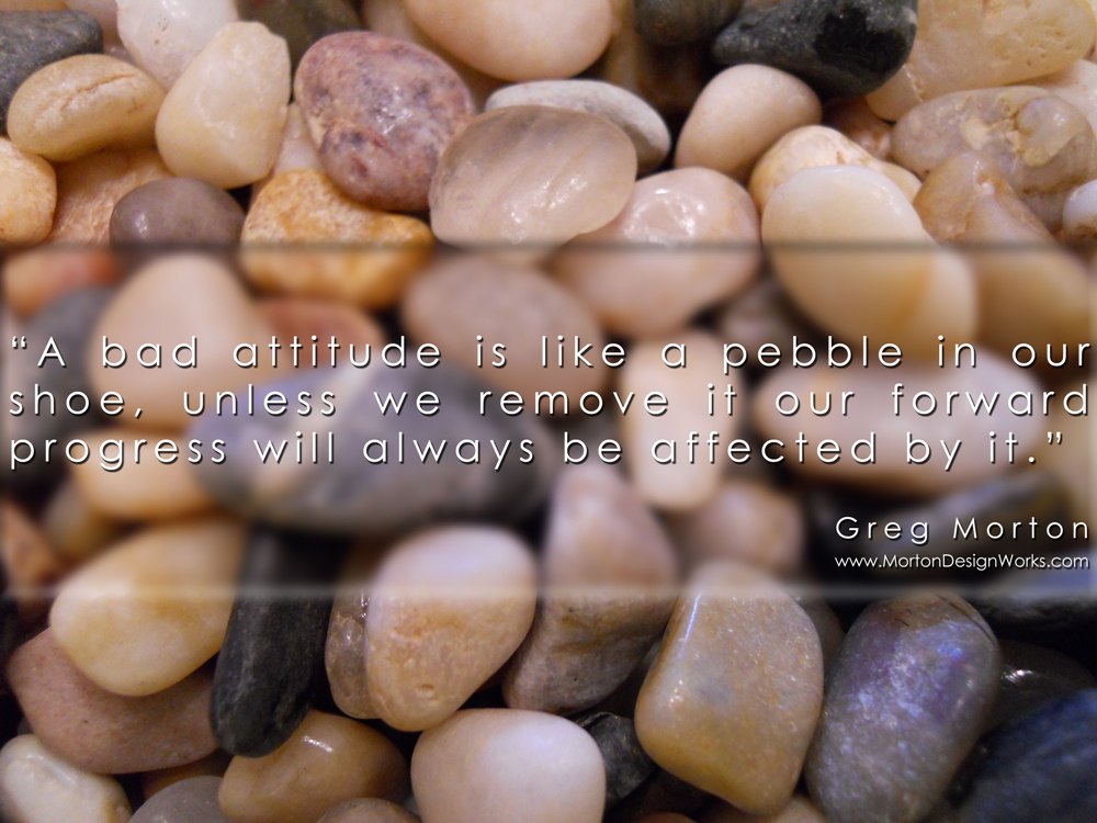 The Power of Pebbles | A Daily Reminder – Greg Morton